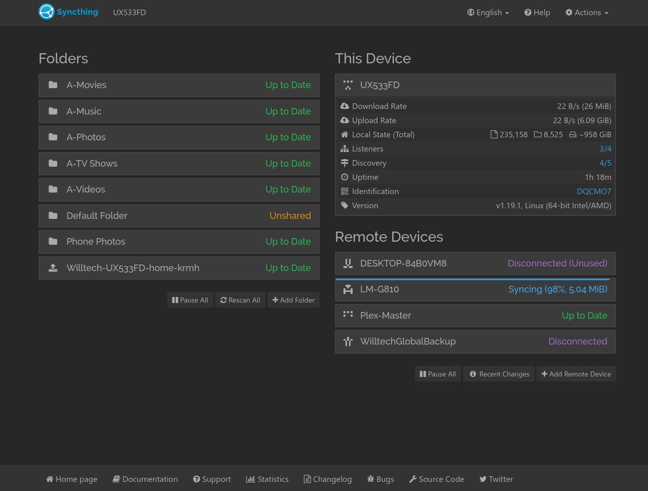 Resync button on each Remote Devices tab · Issue #8304 · syncthing/syncthing · GitHub