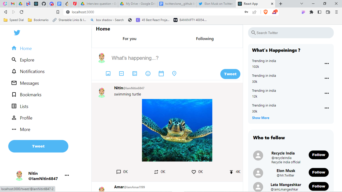 GitHub - MharanurNitin/twitter-clone