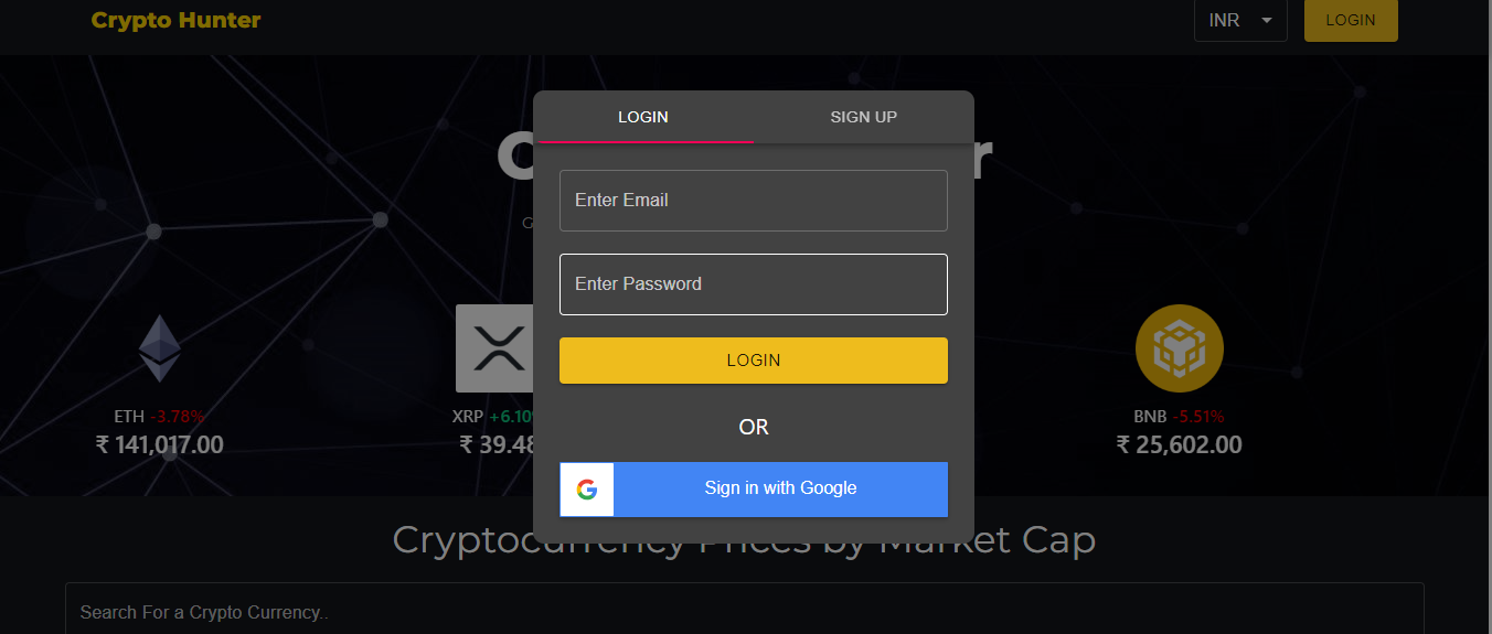 GitHub - MharanurNitin/crypto-hunter