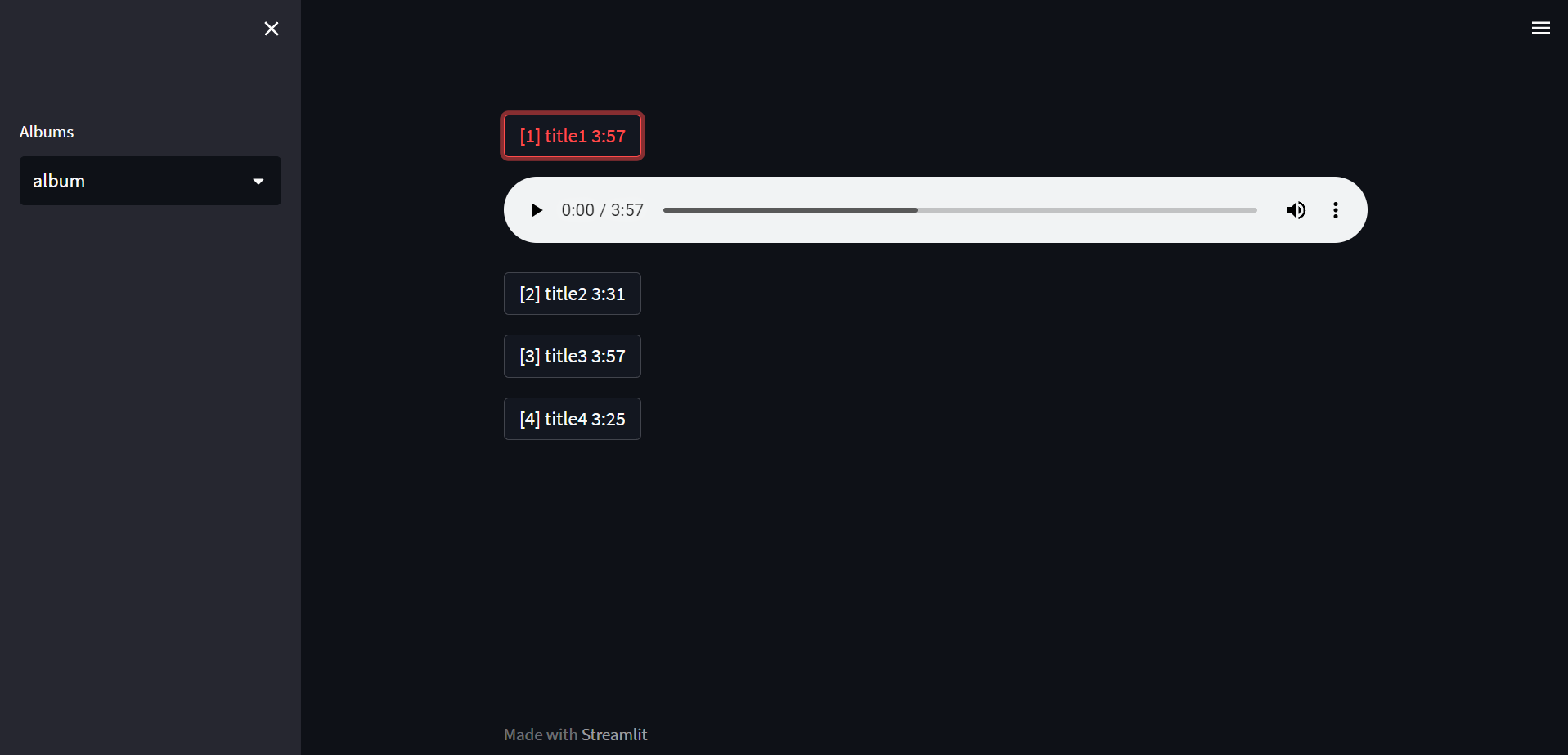 GitHub - NanamiHajime/musicplayer-in-browser