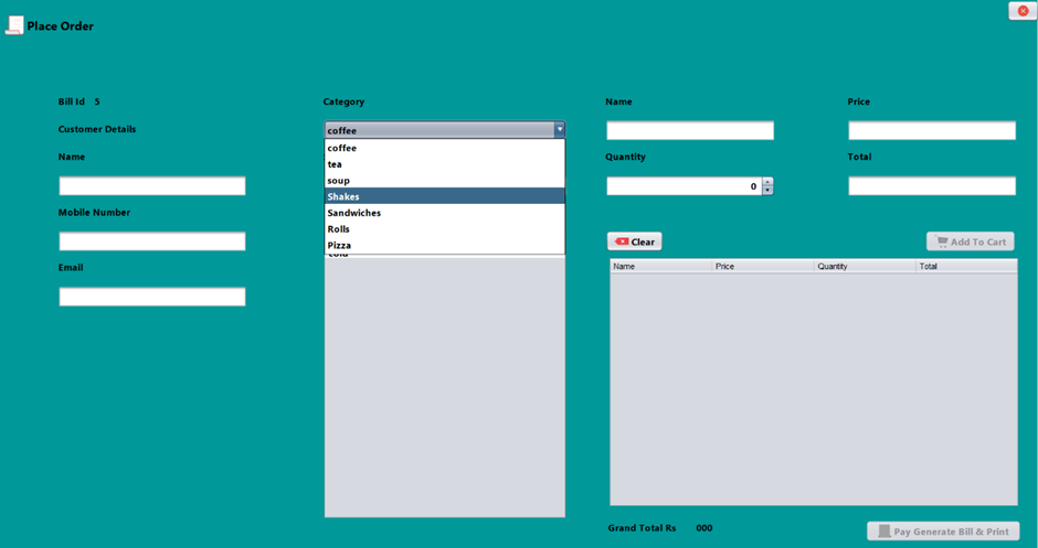 GitHub - mehrapallavi/Food-Ordering-System: Food Ordering System is a ...