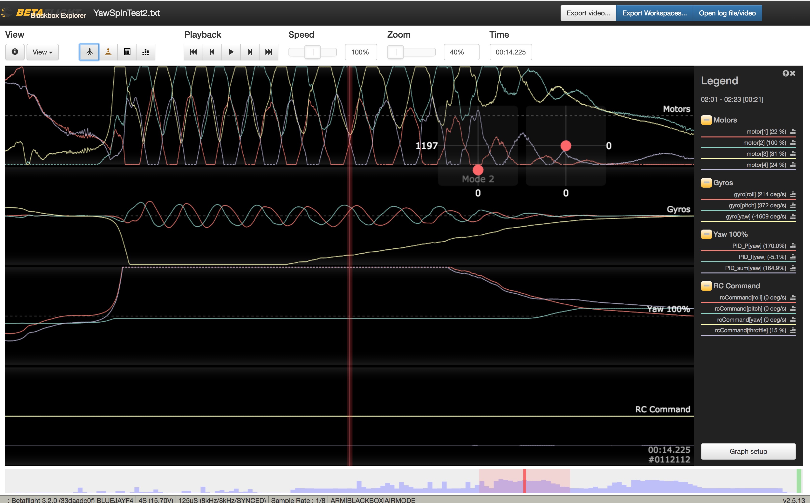 Gyro Overflow Slew Filter Not Working In Bf 321 · Issue 4407 · Betaflightbetaflight · Github