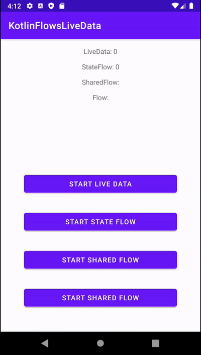 Github Vlsmjkotlin Flows Livedata Testing Kotlin Flows And Livedata 