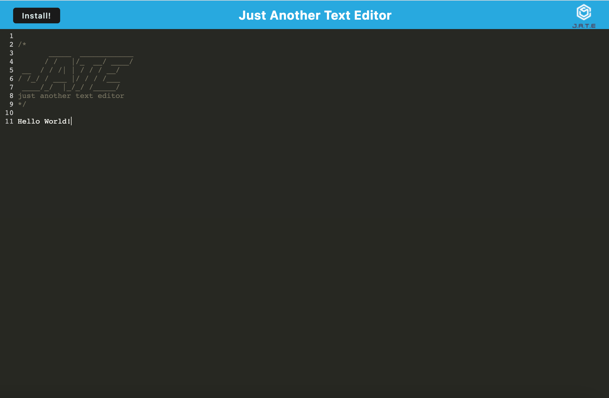 GitHub - Dominique216/PWA-Text-Editor: This is a in browser text editor that uses indexDB
