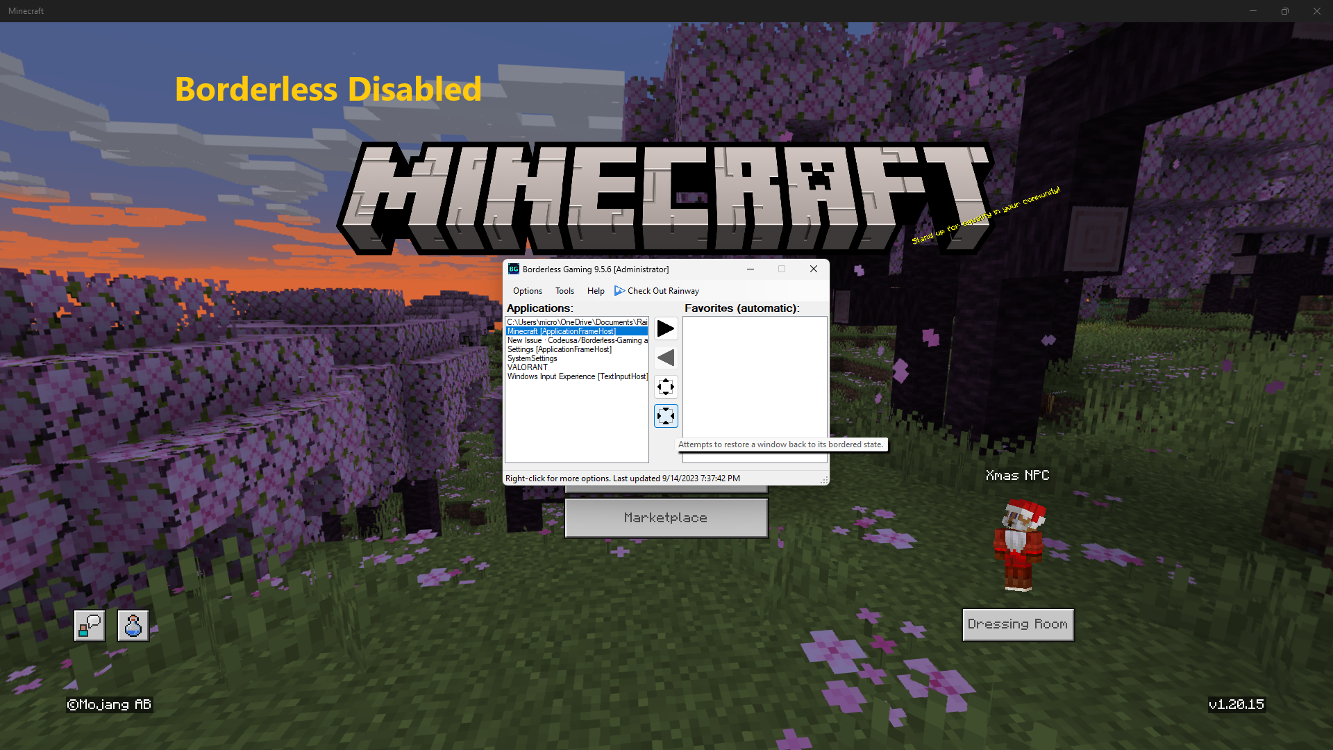 Doesn't work on UWP apps :/ · Issue #620 · Codeusa/Borderless-Gaming · GitHub