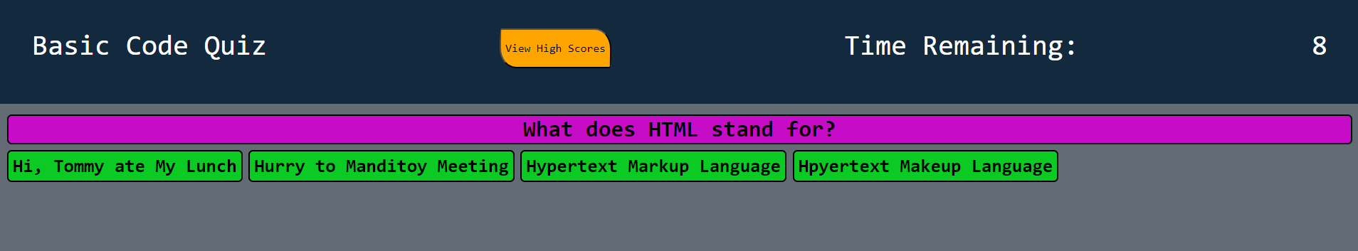 GitHub - tnewnum/pop-quiz: A short quiz using JavaScript, HTML, and CSS ...