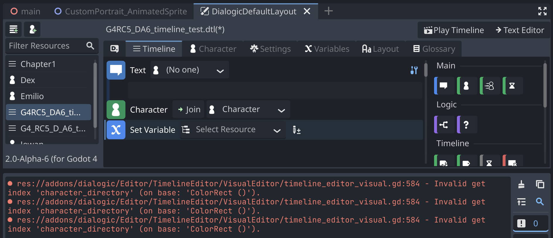 Copy Paste error on Visual Editor mode · Issue #1444 · dialogic-godot/dialogic · GitHub