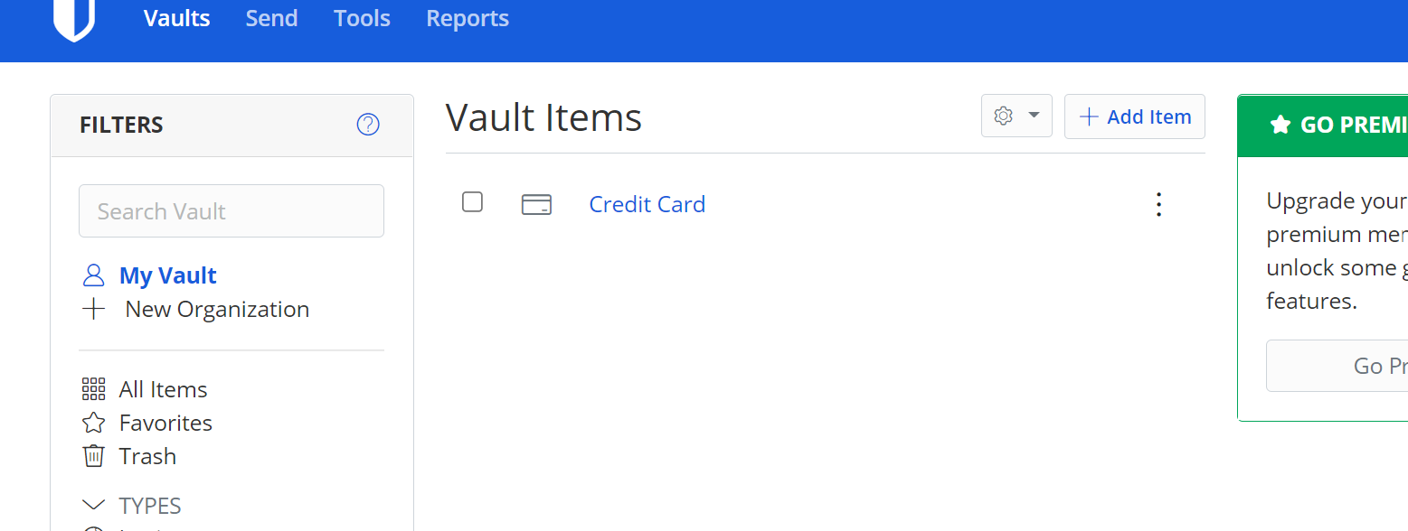 F Secure Key Import Only Takes Credit Cards · Issue 3966 · Bitwarden