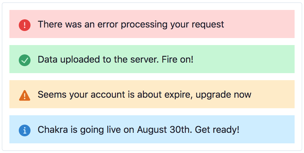 [AlertIcon] Alert icons are not vertically aligned with the text · Issue #274 · chakra-ui/chakra ...