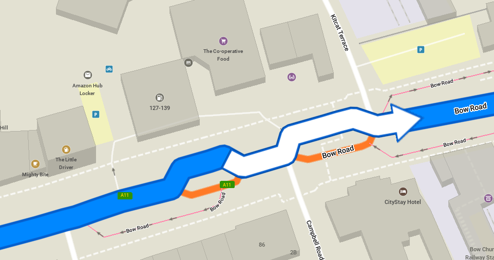 Turn instructions around traffic islands · Issue #4995 · organicmaps ...