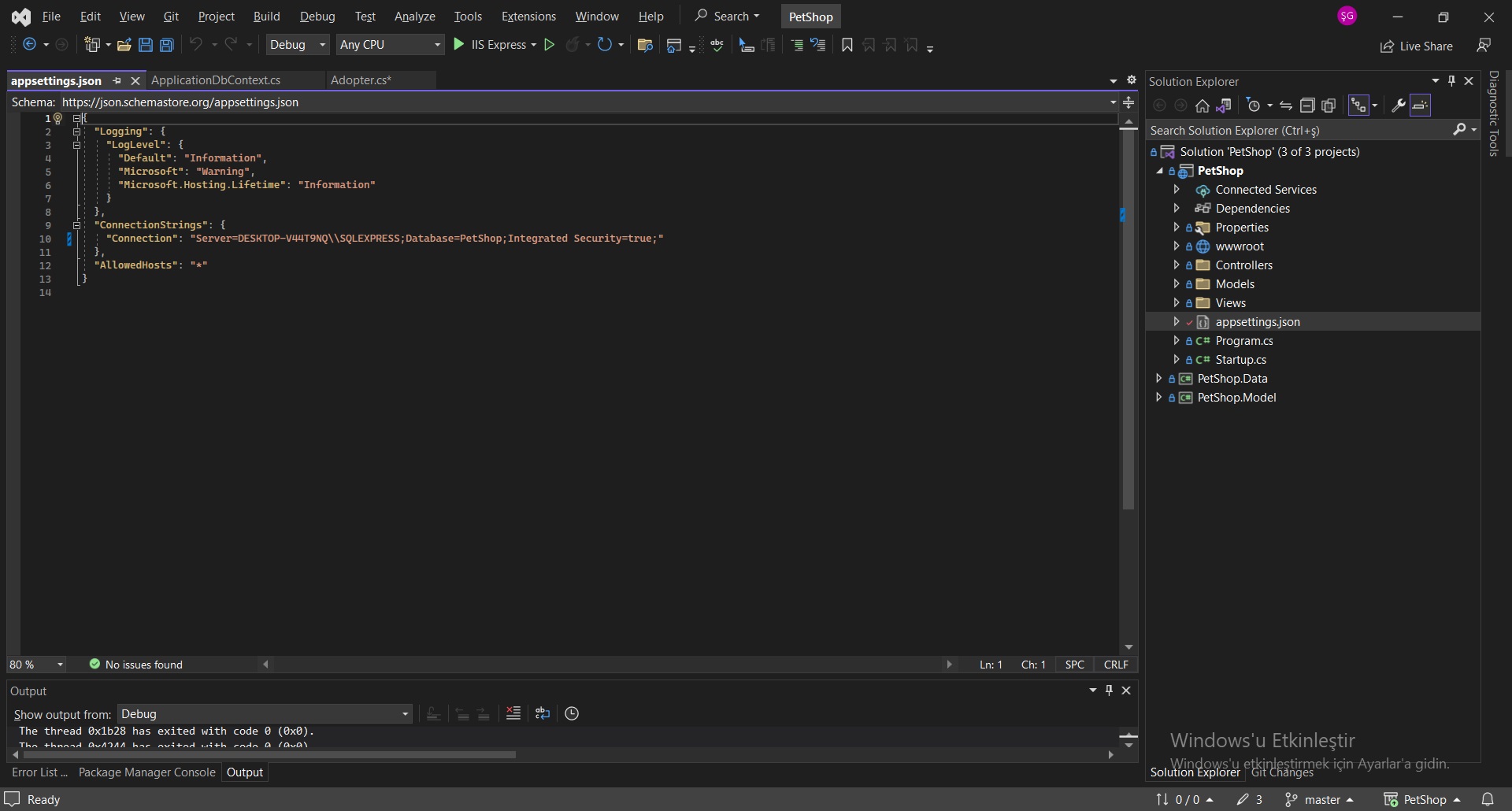 GitHub - SerifeGokdas1/PetShop-Project: Web Uygulaması- ASP.Net Core Entity Framework Code First ...