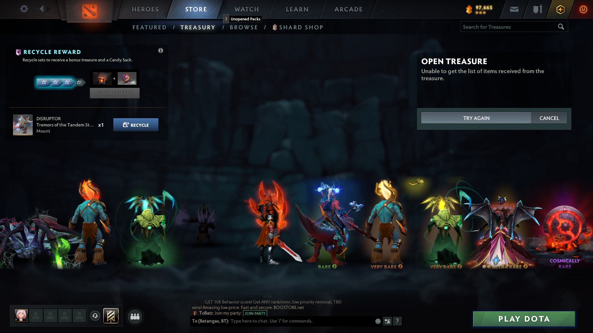 Immortal Treasure II bug · Issue #4673 · ValveSoftware/Dota2-Gameplay · GitHub