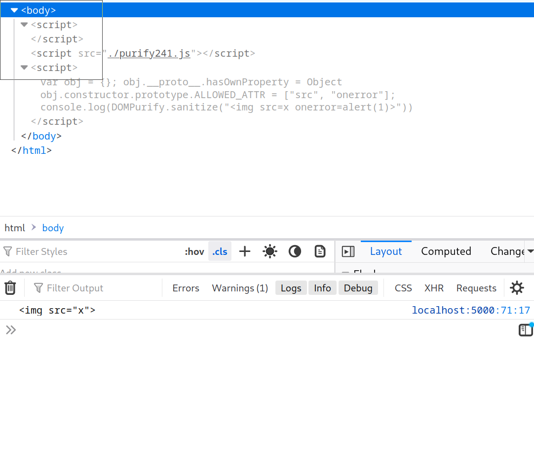 Bad Test For Prototype Pollution Check · Issue 751 · Cure53 Dompurify · Github