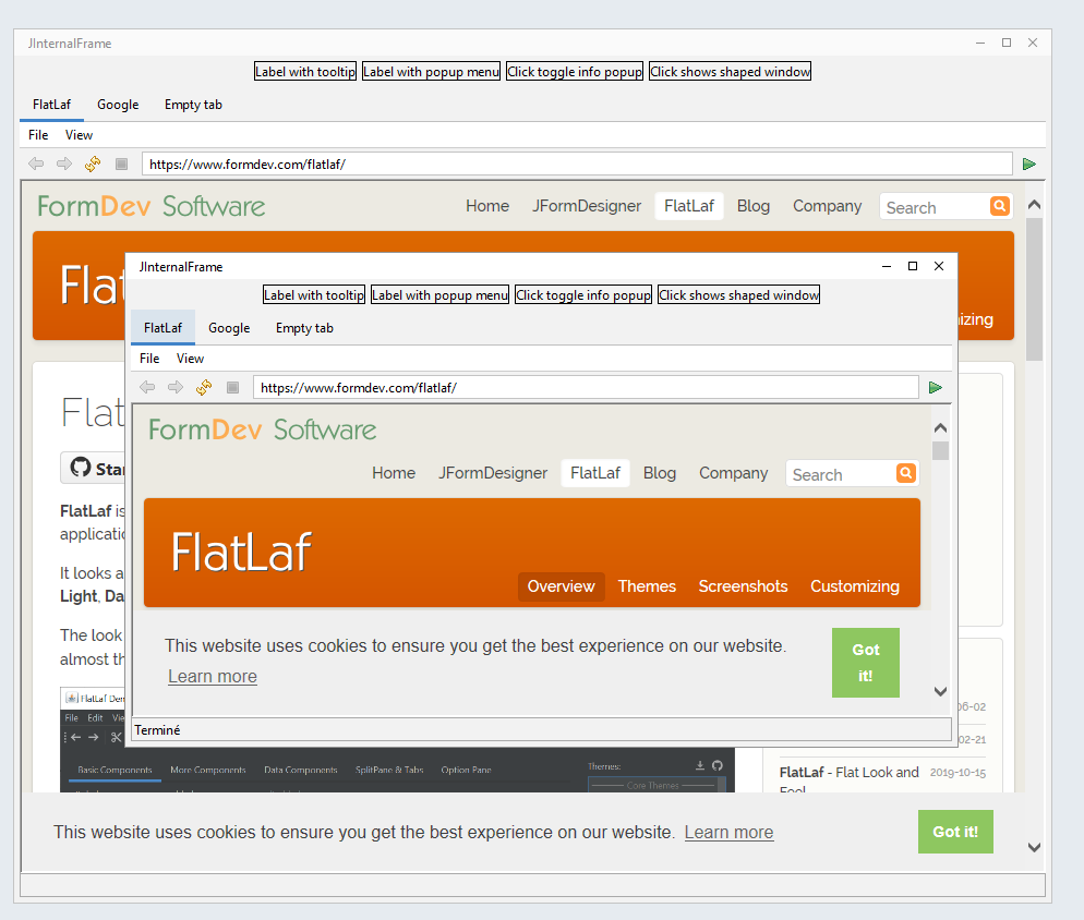 Option to have JInternalFrame empty draggable border inside · Issue ...