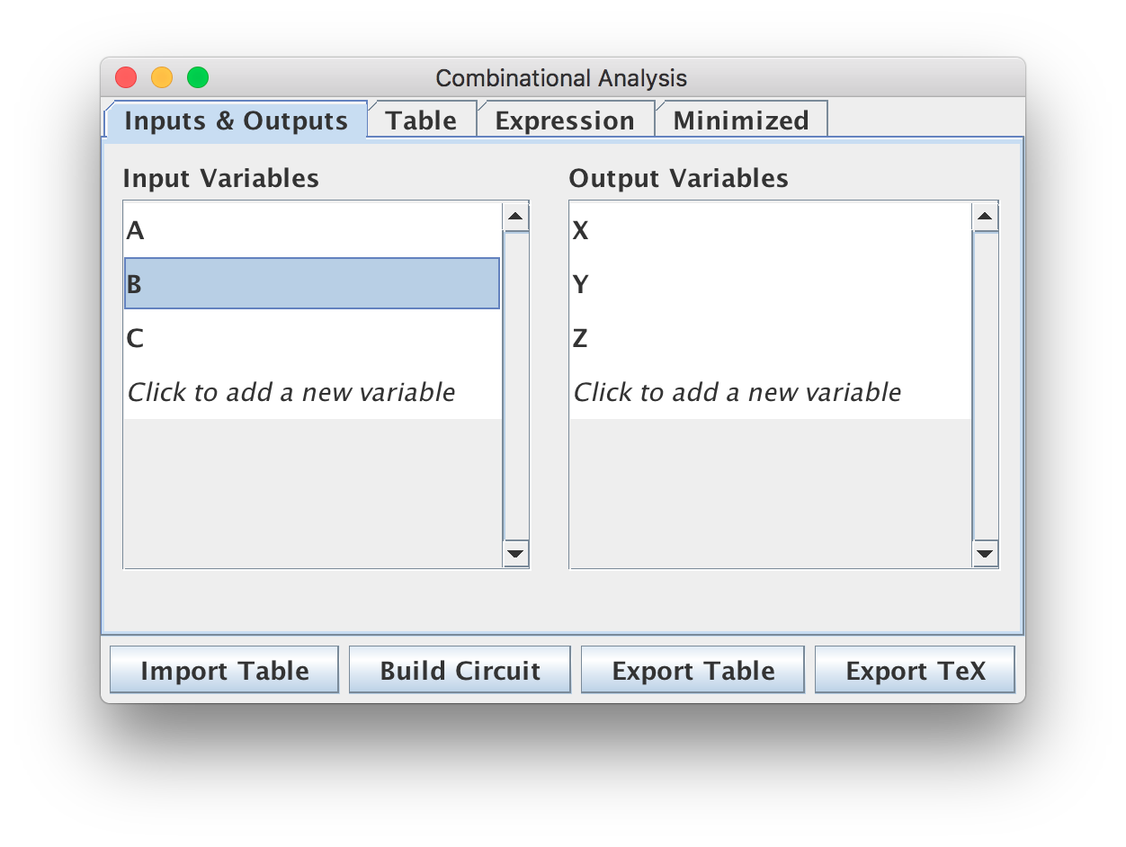 Combinational Analysis Deleting An Input Variable Causes A