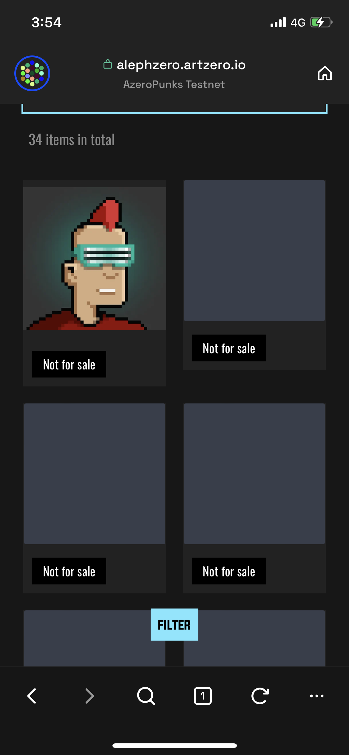 AzeroPunks show all not displaying and nft description is wrong · Issue #200 · ArtZero-io ...