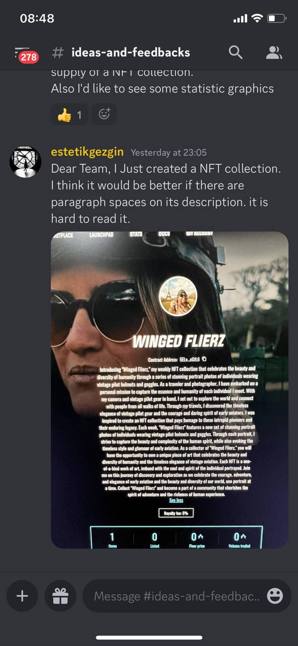 Project description should be able to separated in paragraph · Issue #338 · ArtZero-io/frontend ...