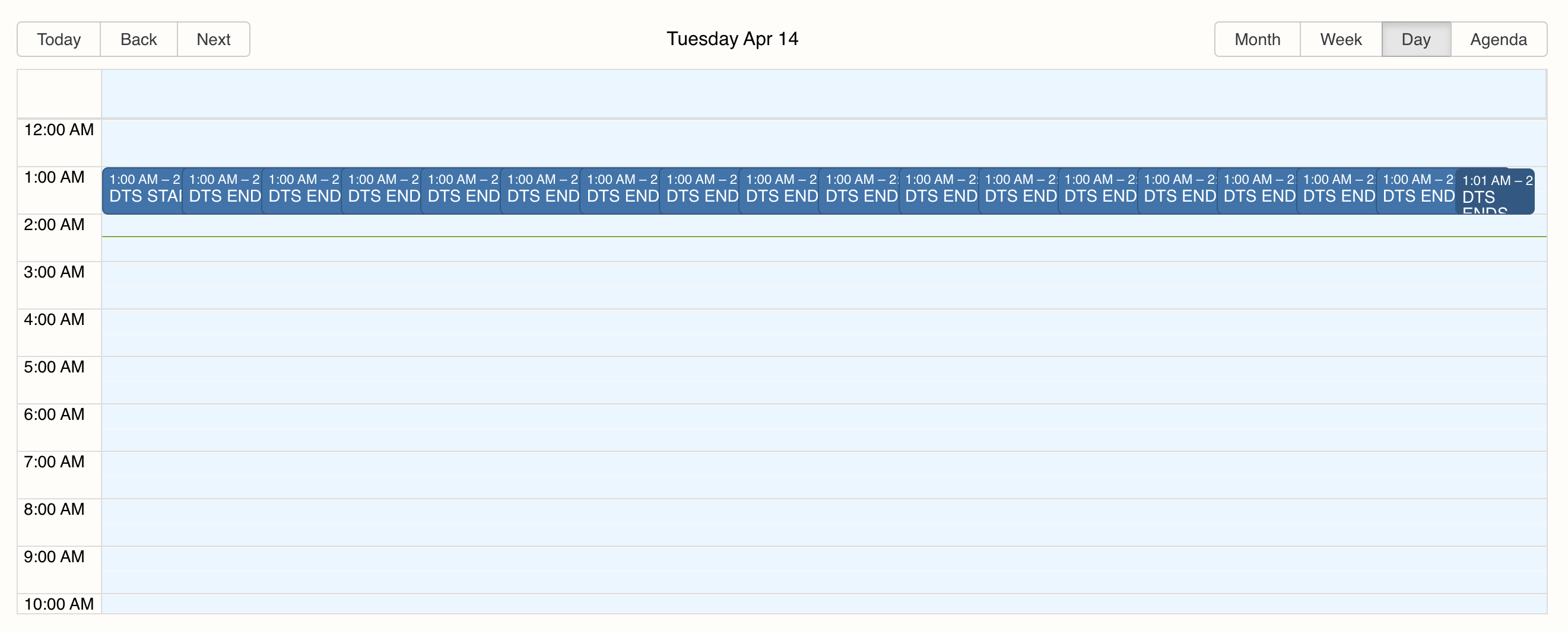 Many Events At The Same Time · Issue 1637 · Jquense React Big Calendar · Github