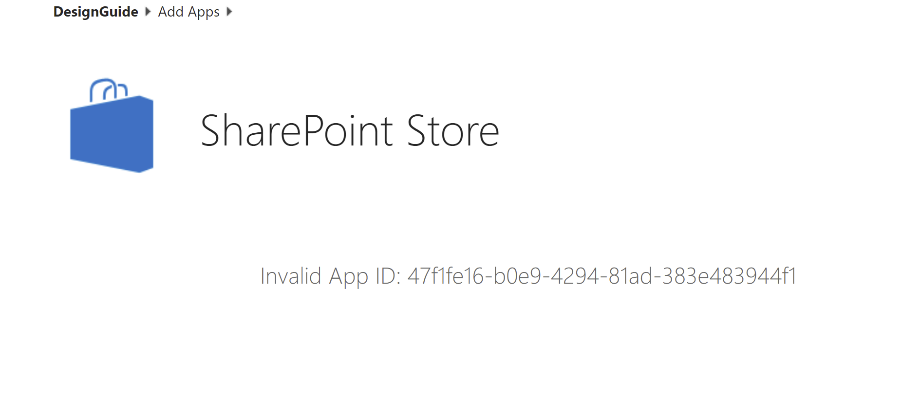 Invalid App ID · Issue #3 · dmitryrogozhny/sharepoint-lab · GitHub