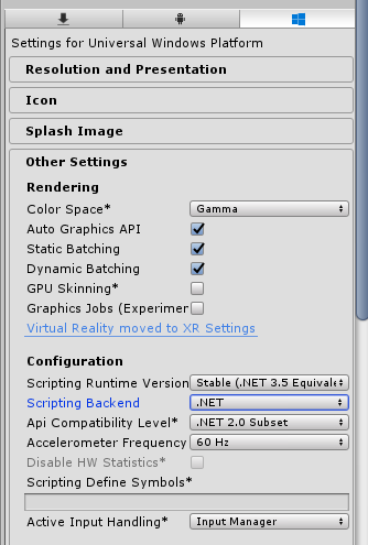 Building for UWP · Issue #32 · microsoft/MixedRealityDesignLabs_Unity · GitHub