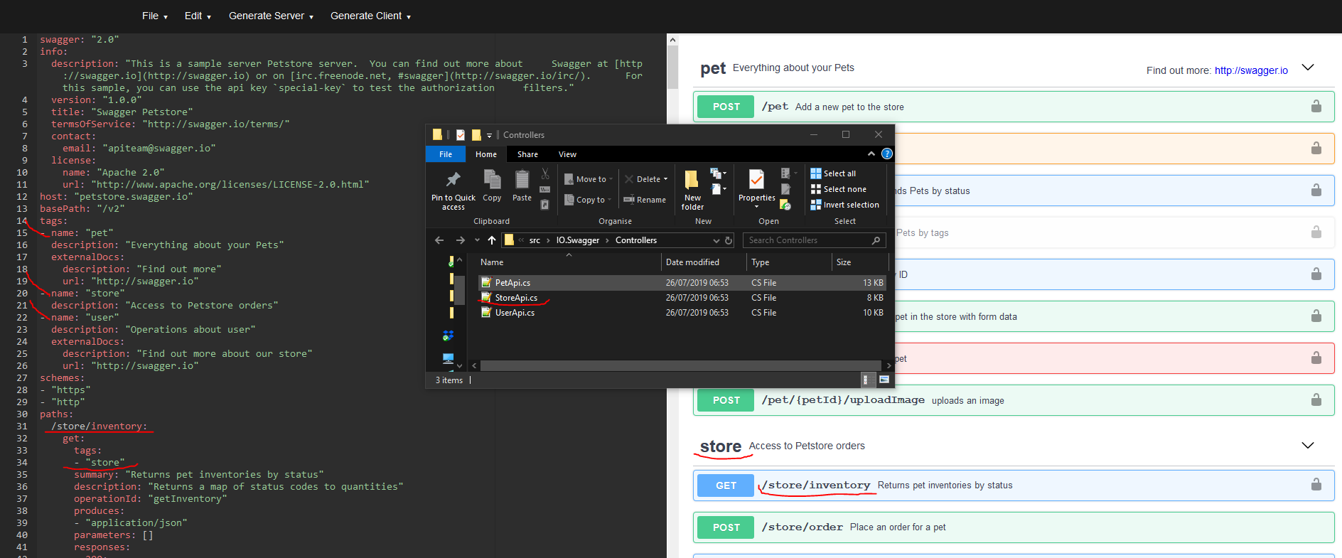 Generating Asp Core Server Code Multiple Controllers · Issue 1870 · Ricosuter Nswag · Github