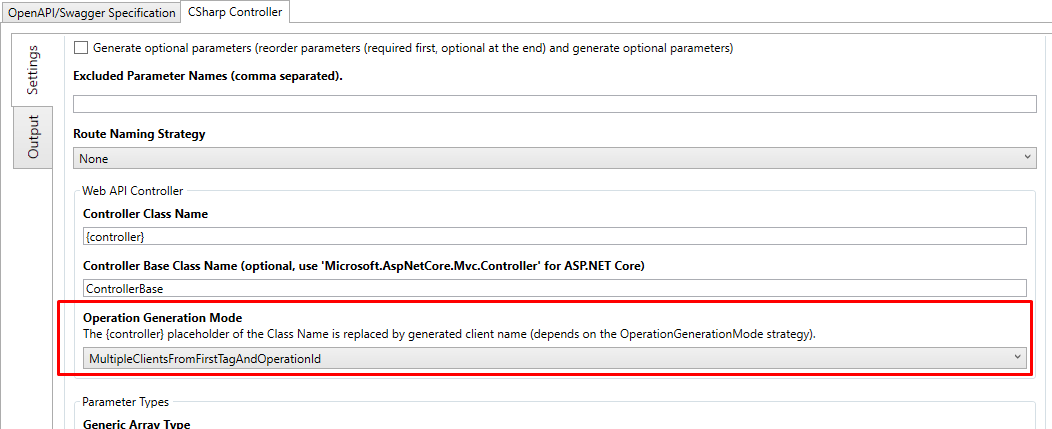 Generating ASP.NET Core server code: multiple controllers · Issue #1870 · RicoSuter/NSwag · GitHub
