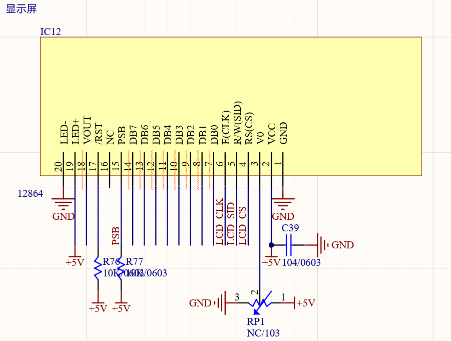 GitHub - oolun/STM32F103-SPI-ST7920: STM32F103 模拟 SPI 串行驱动 LCD 例程