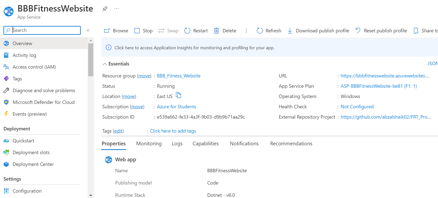 GitHub - abzalshaik02/FRT_Project: BBB_Fitness Web
