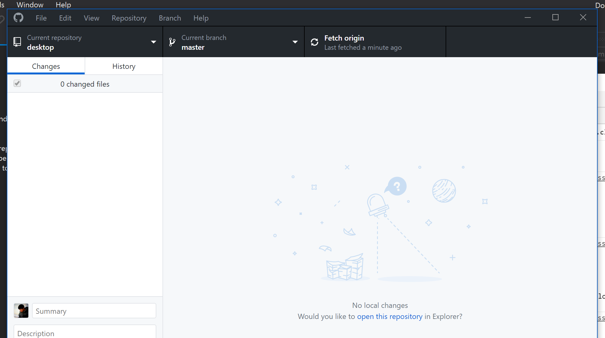 Dark menu bar blends into Visual Studio · Issue #3189 · desktop/desktop ...