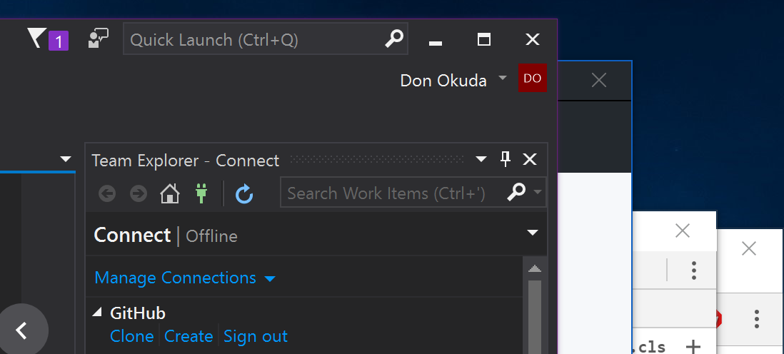 Dark menu bar blends into Visual Studio · Issue #3189 · desktop/desktop ...
