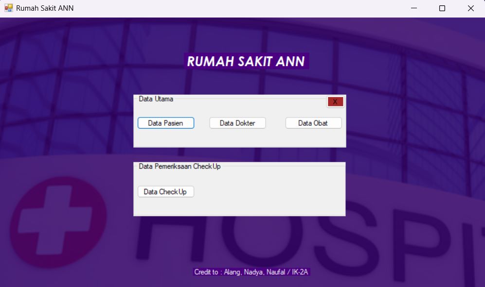 GitHub - nadyarp/FORM-RUMAH-SAKIT