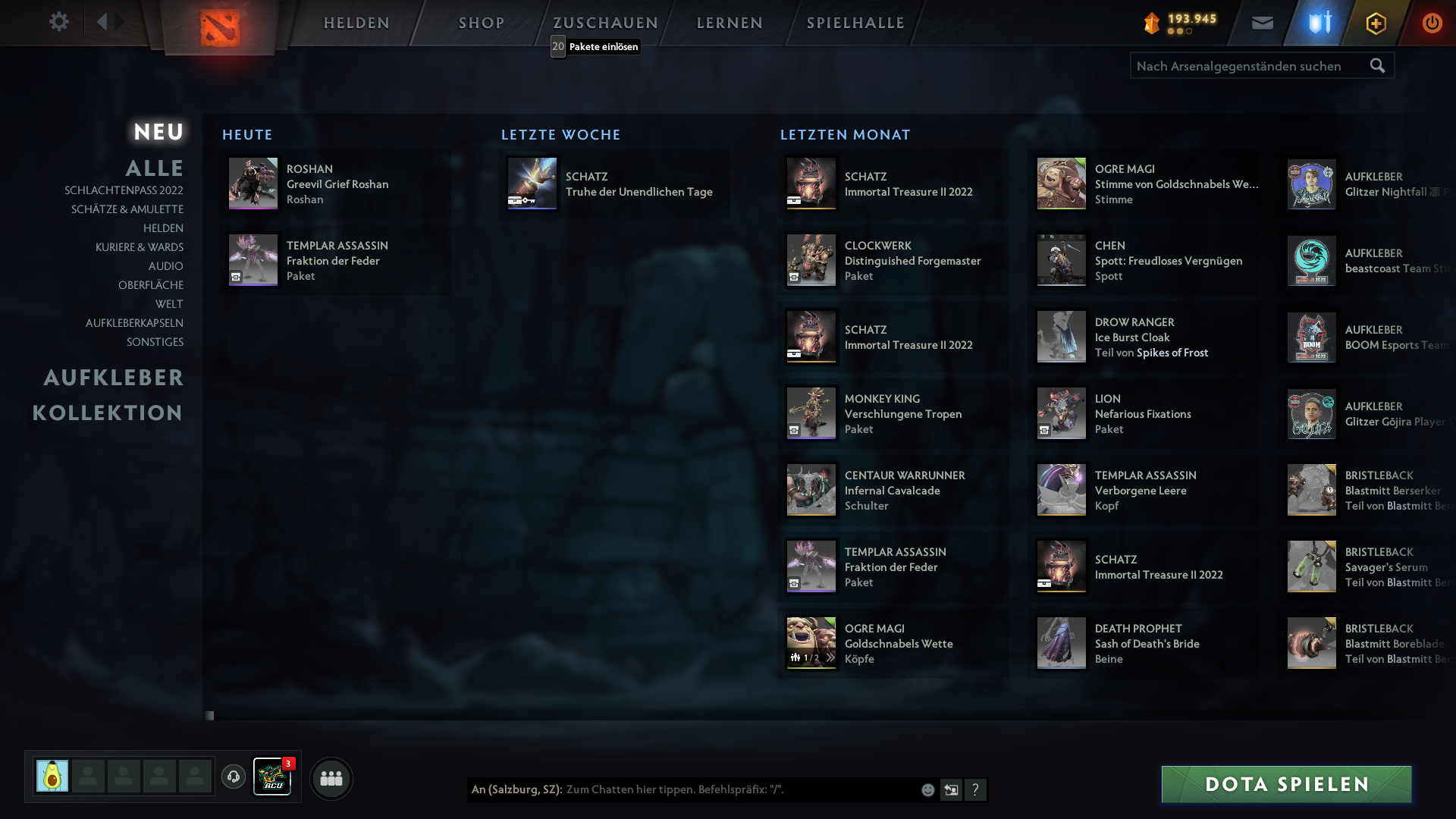 Items vanished from inventory after Dota 2 crashed · Issue #4774 · ValveSoftware/Dota2-Gameplay ...