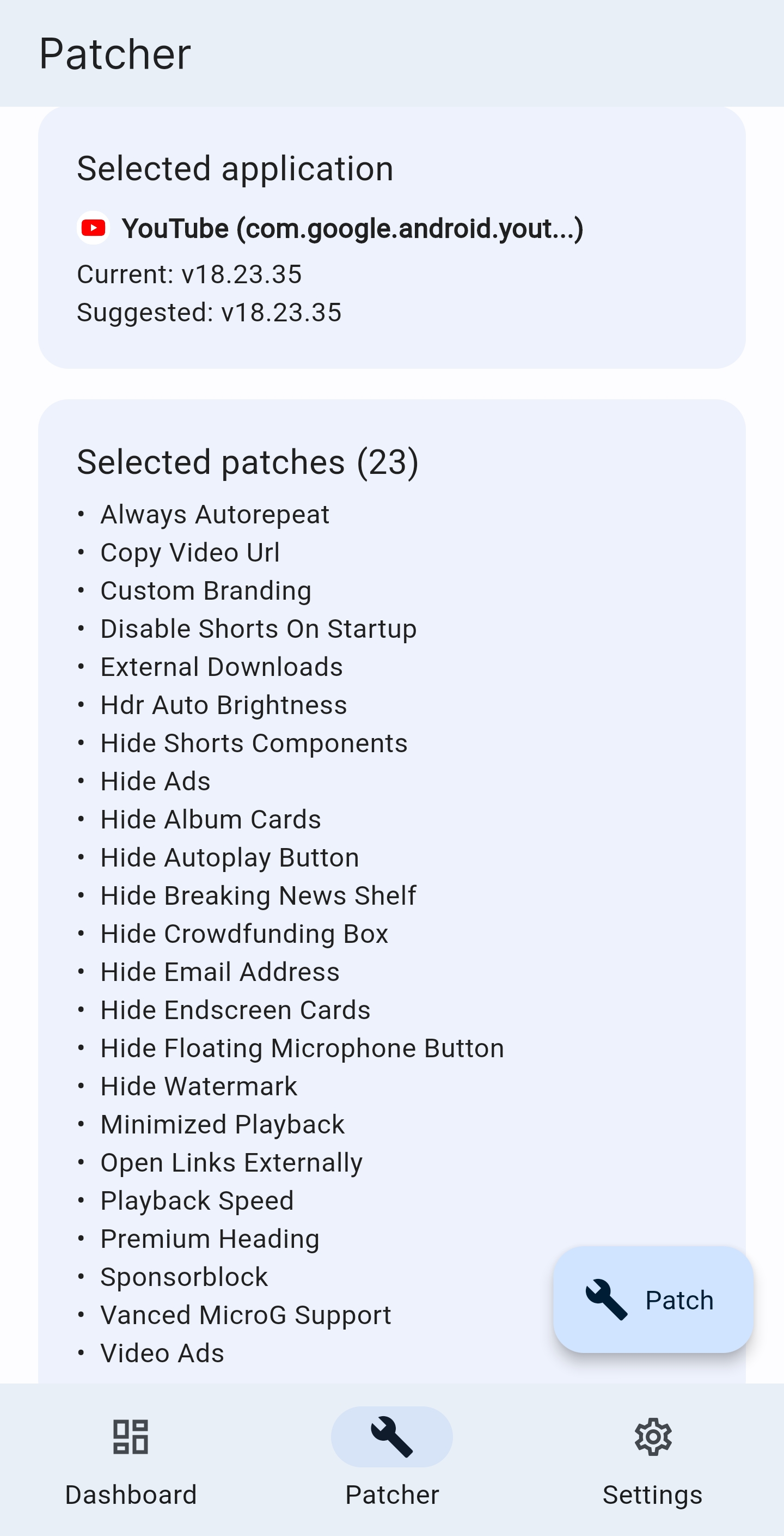 bug: Shorts are not being blocked · Issue #1108 · ReVanced/revanced-manager · GitHub