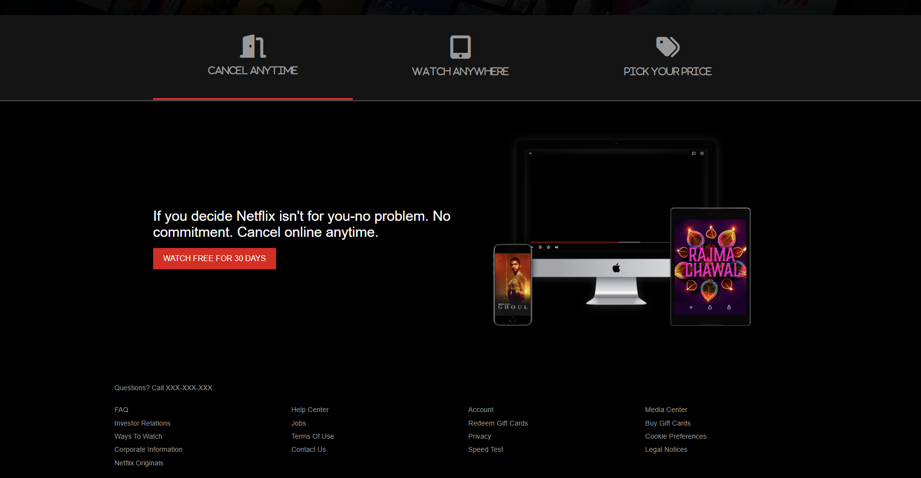 GitHub - ChirayuXD/Netflix-Landing-Page: This repository consists of ...