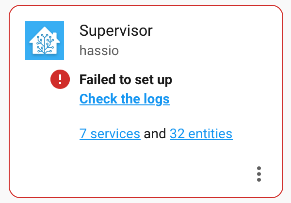Supervisor Failed to set up · Issue #91461 · home-assistant/core · GitHub