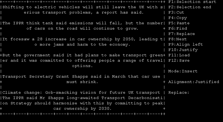 GitHub - baro35/Console-Editor: Simplified console editor.
