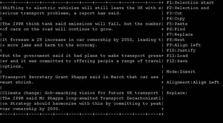 GitHub - baro35/Console-Editor: Simplified console editor.
