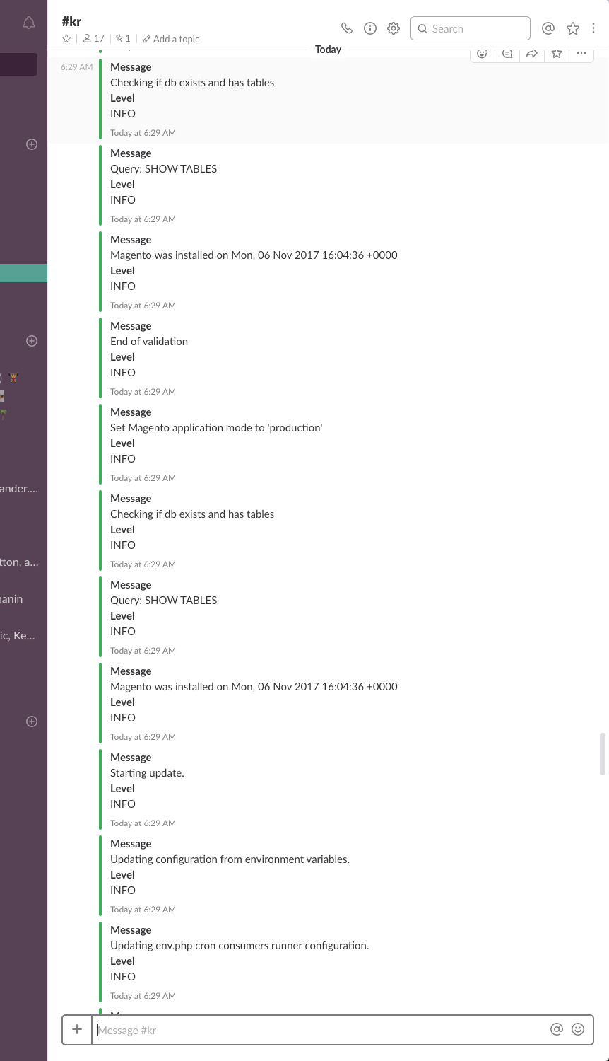 Cloud Notification Log Levels Make No Sense · Issue 1690 · Magento
