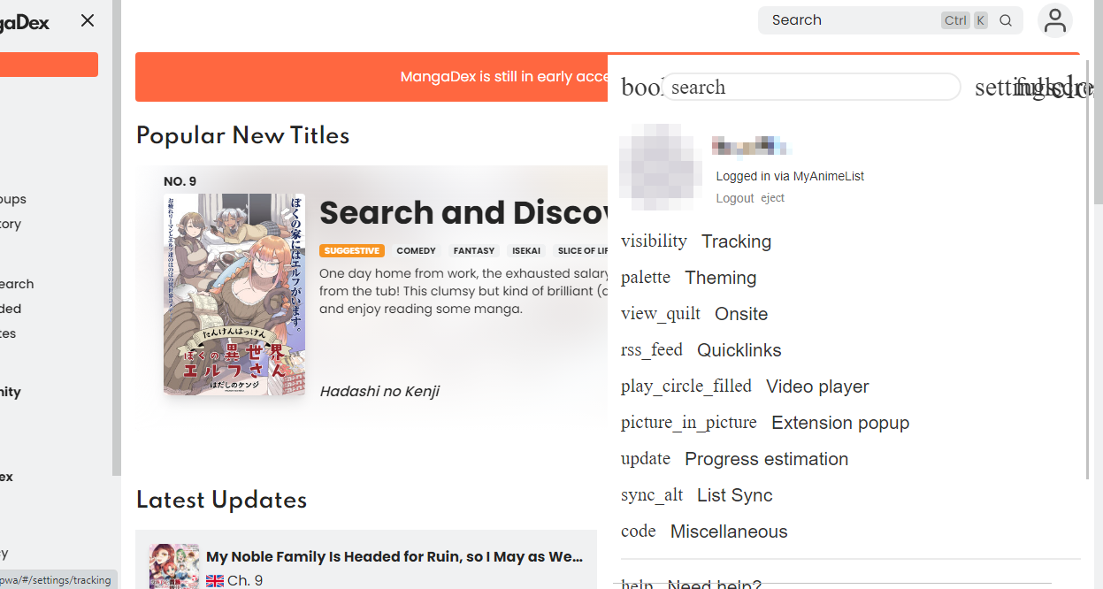 The floating menu button on the lower right no longer shows the MAl-Sync menu · Issue #1404 ...
