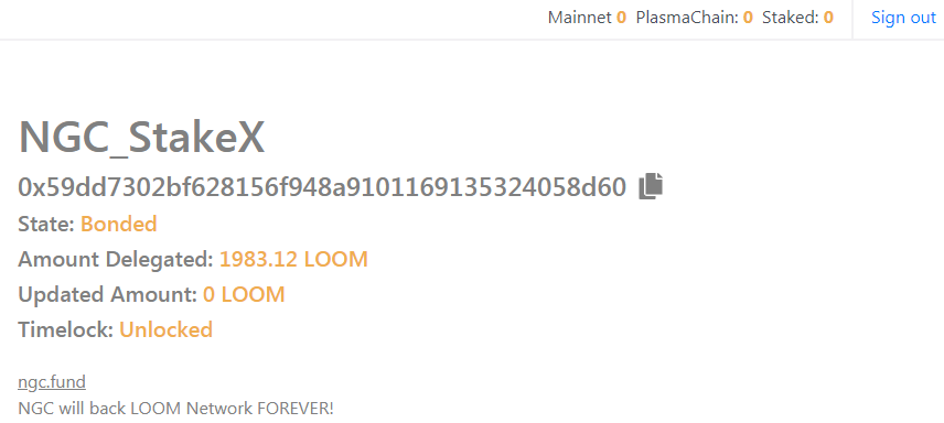Stake balance is not correct · Issue #118 · loomnetwork/dashboard · GitHub