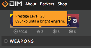 The progress target for bright engrams is extremely small · Issue #2407 · DestinyItemManager/DIM ...