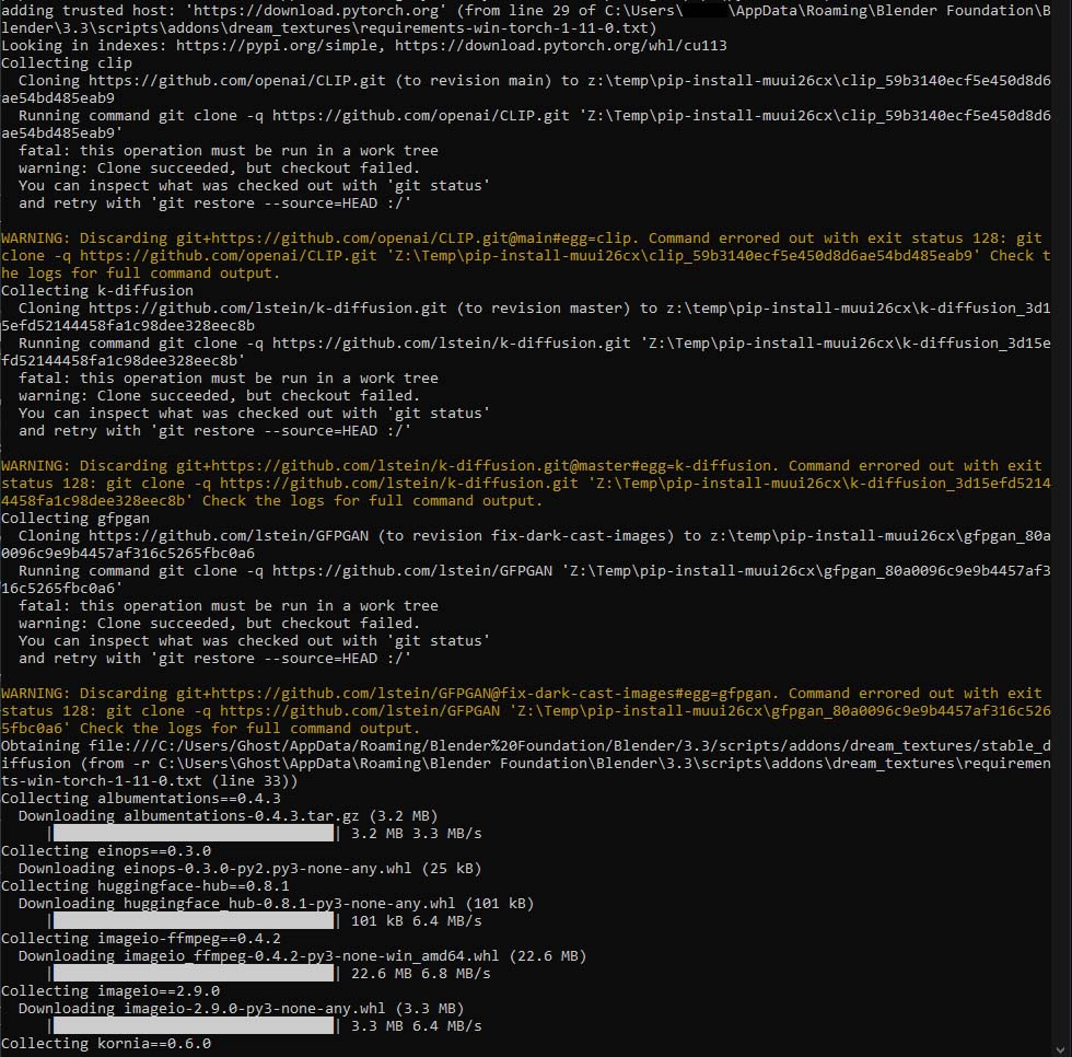 Dependency installation fails at: ERROR: No matching distribution found for clip (unavailable ...