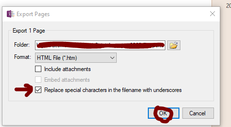 Exporting onenote page causes onemore to crash · Issue #707 ...