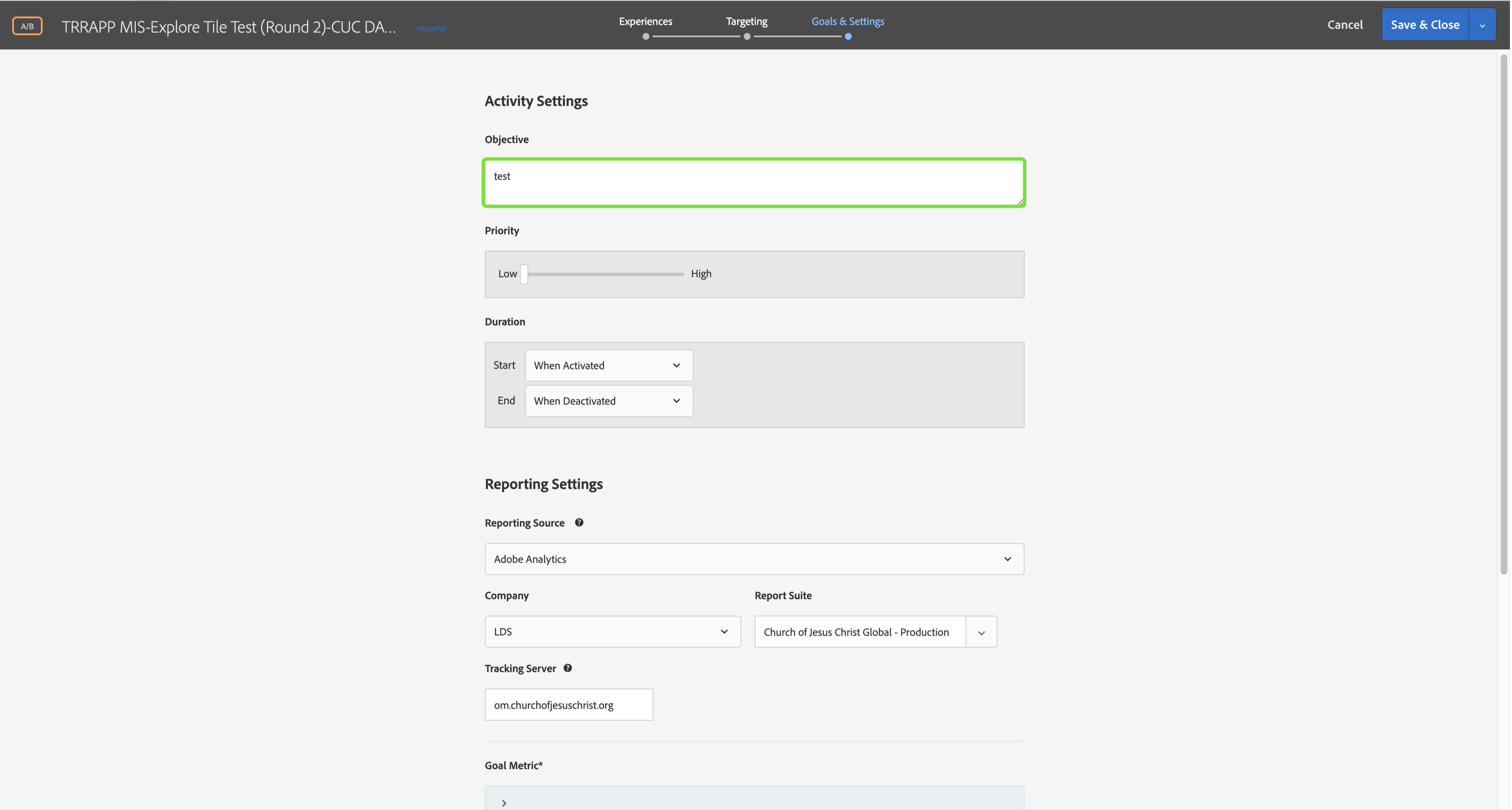 GitHub - trrapp12-ironyard/Adobe-Target-Documentation