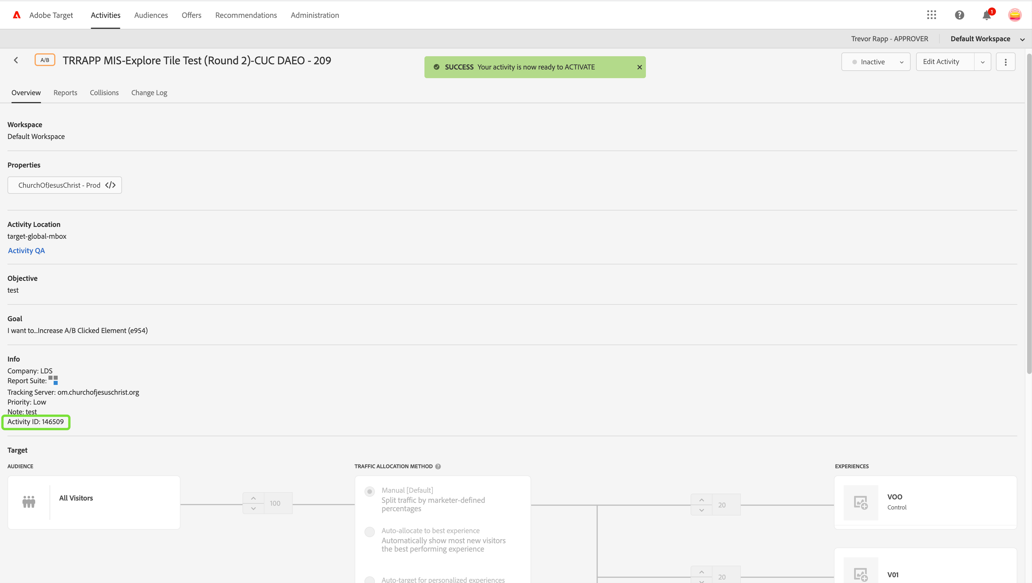 GitHub - trrapp12-ironyard/Adobe-Target-Documentation