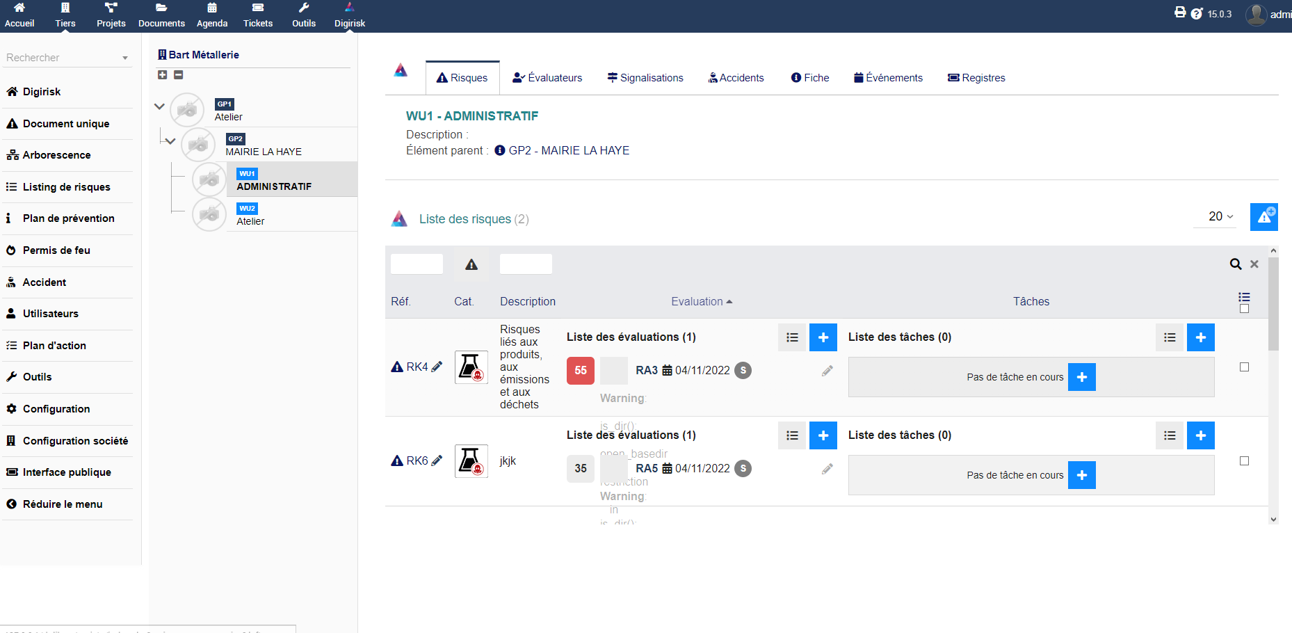 bug document unique · Issue #2682 · Evarisk/Digirisk · GitHub