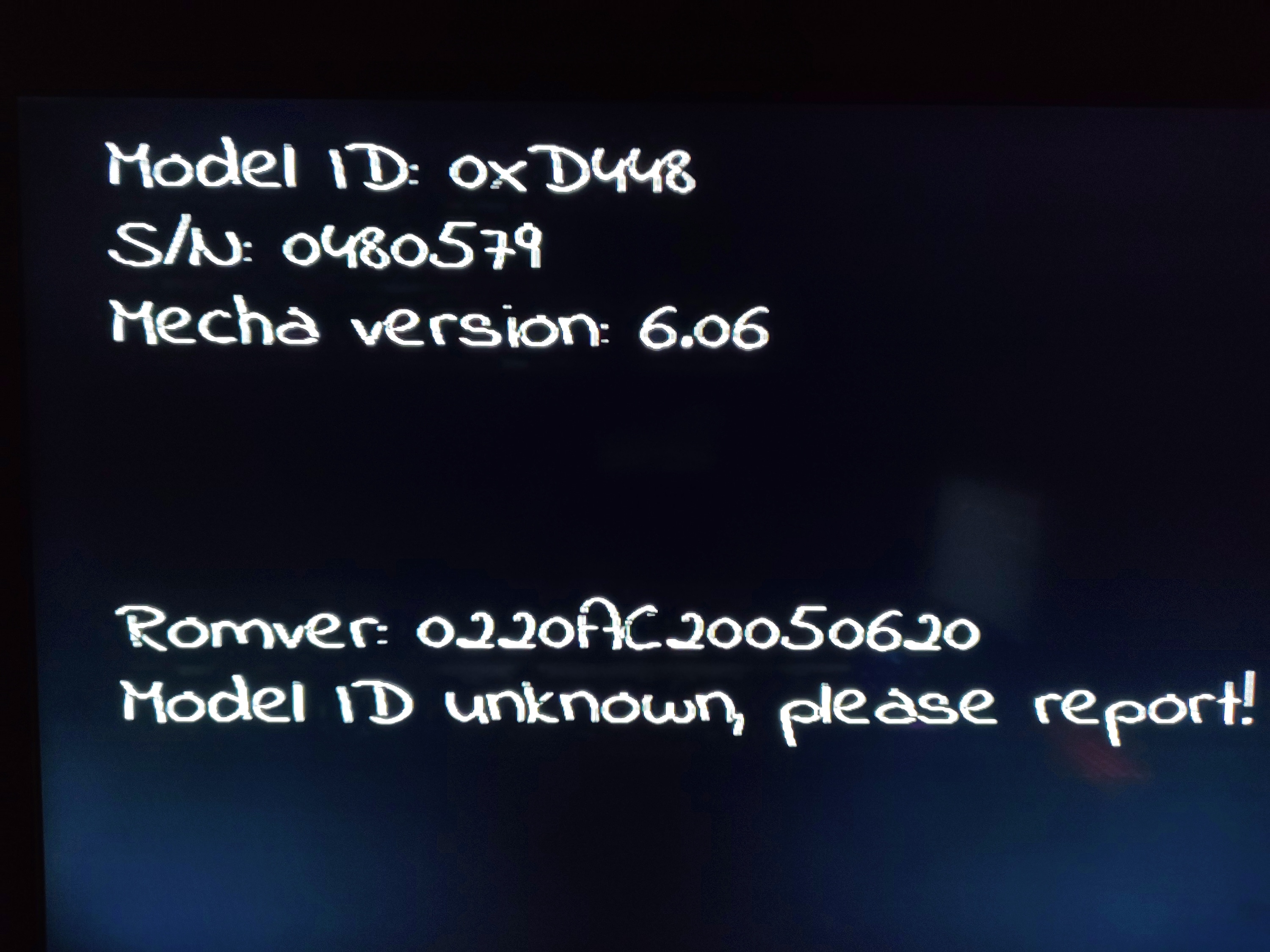 [ISSUE]: Model ID unknown 0xD448 [SCPH-75010] · Issue #137 ...