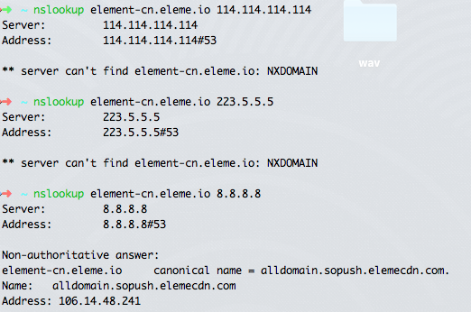 [Bug Report] Dns can not resolve for element-cn.eleme.io · Issue #10660 · ElemeFE/element · GitHub