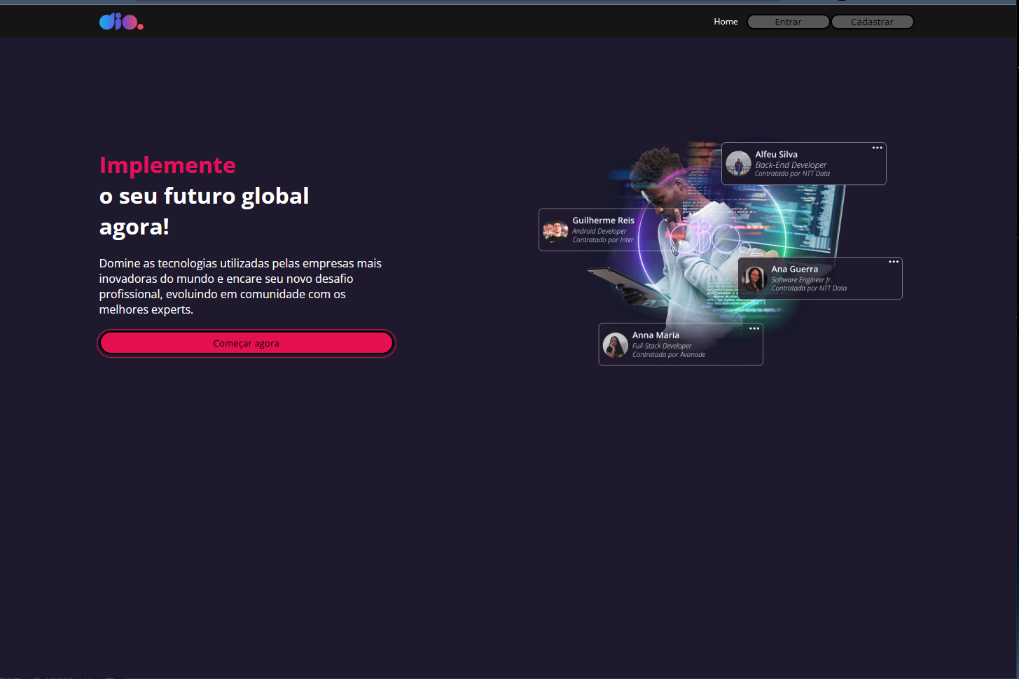 GitHub - galimarodrigues/clone-plataforma-dio