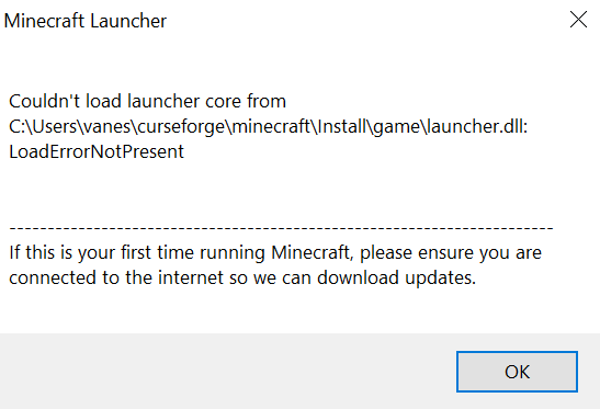 Launcher core not loading..? · Issue #430 · LunaPixelStudios/Medieval-MC · GitHub
